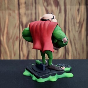 Boogerman Figure - SEGA - Video Game - SNES - Retro Game - Fan Art ...