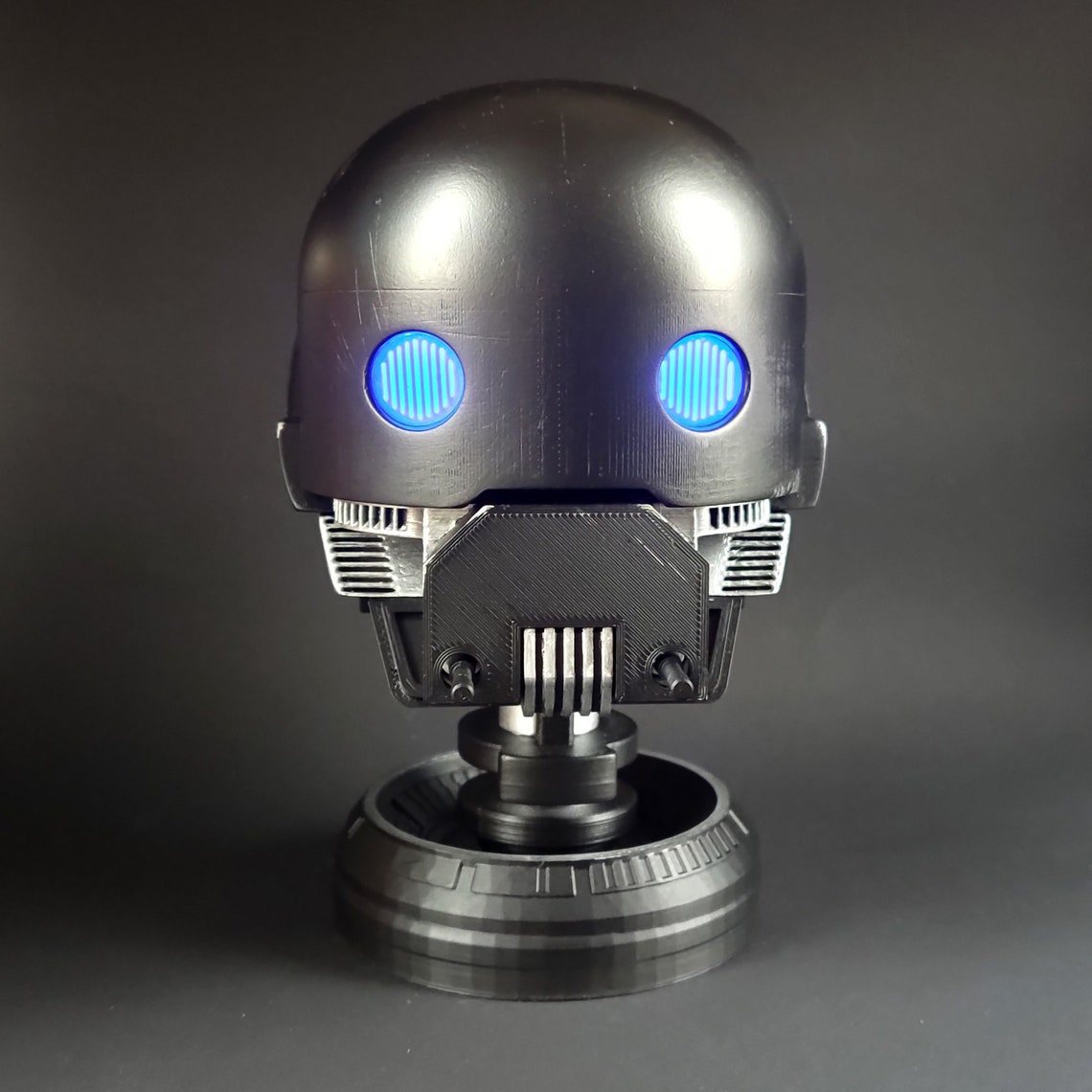 K-2SO Head With Glowing Eyes Custom 3D Printed Model Fan | Etsy