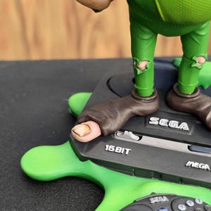 Boogerman Figure - SEGA - Video Game - SNES - Retro Game - Fan Art ...