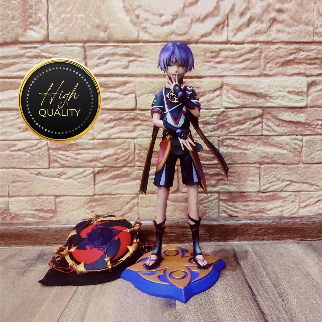 Scaramouche 40 Cm Painted Figure 3D Printed Resin Fan Art - Etsy