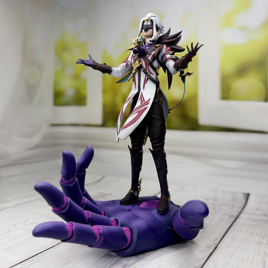 Dottore 8,6" - Purple Version - the Doctor - Painted Figure - Resin ...