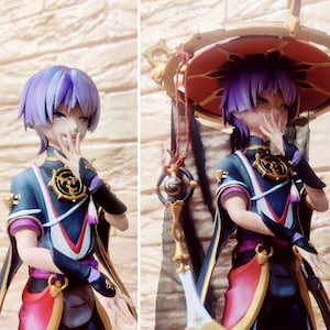 Scaramouche 40 Cm - Painted Figure - 3D Printed - Resin - Fan Art - Etsy