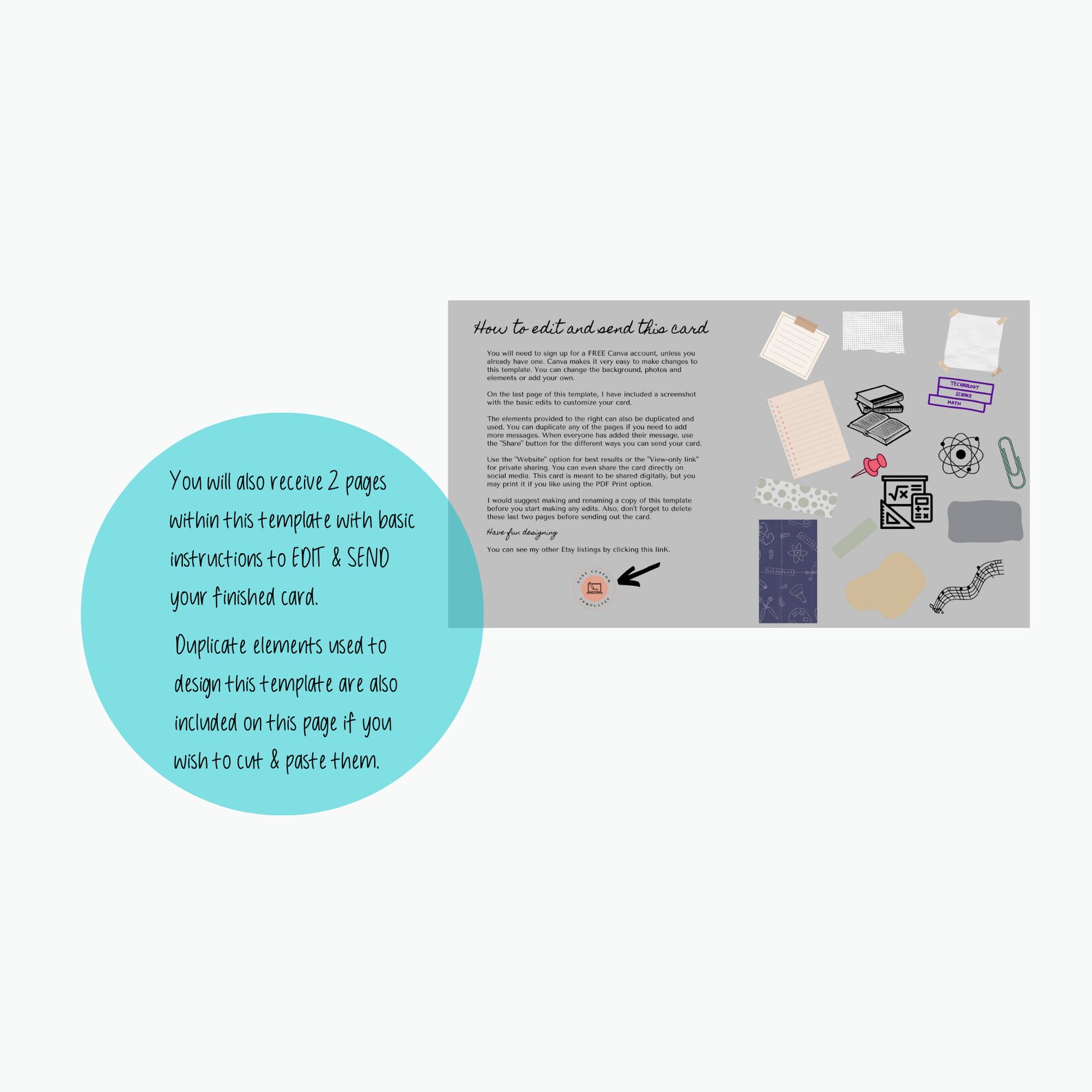 Group Greeting Card From Coworkers, From All of Us, Digital Download ...