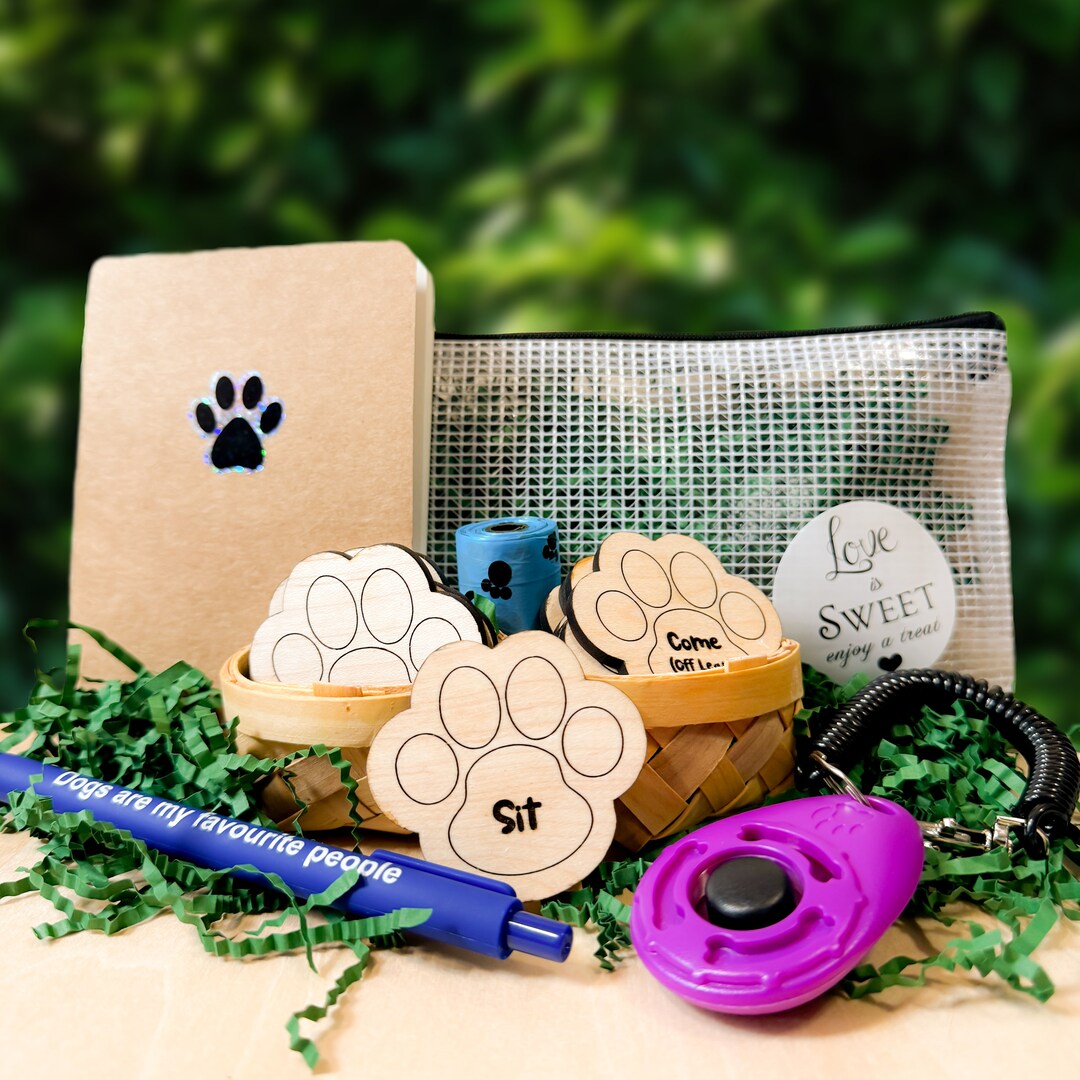 Dog Training Kit, New Puppy Gift, Dog Training Treat Bag, Dog Training ...