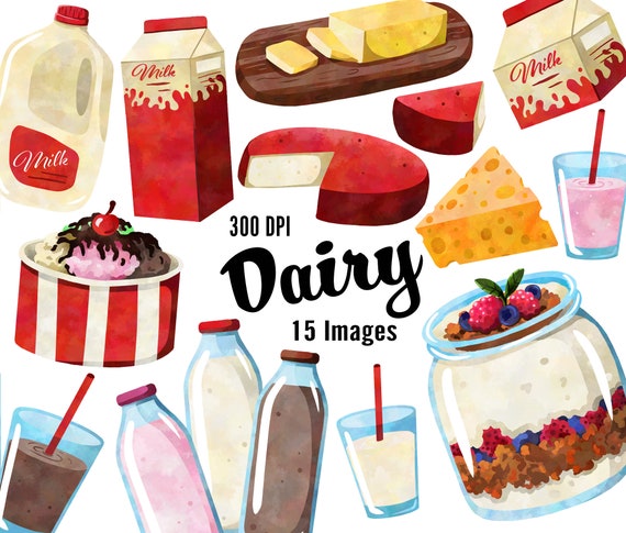 Clipart Dairy Food