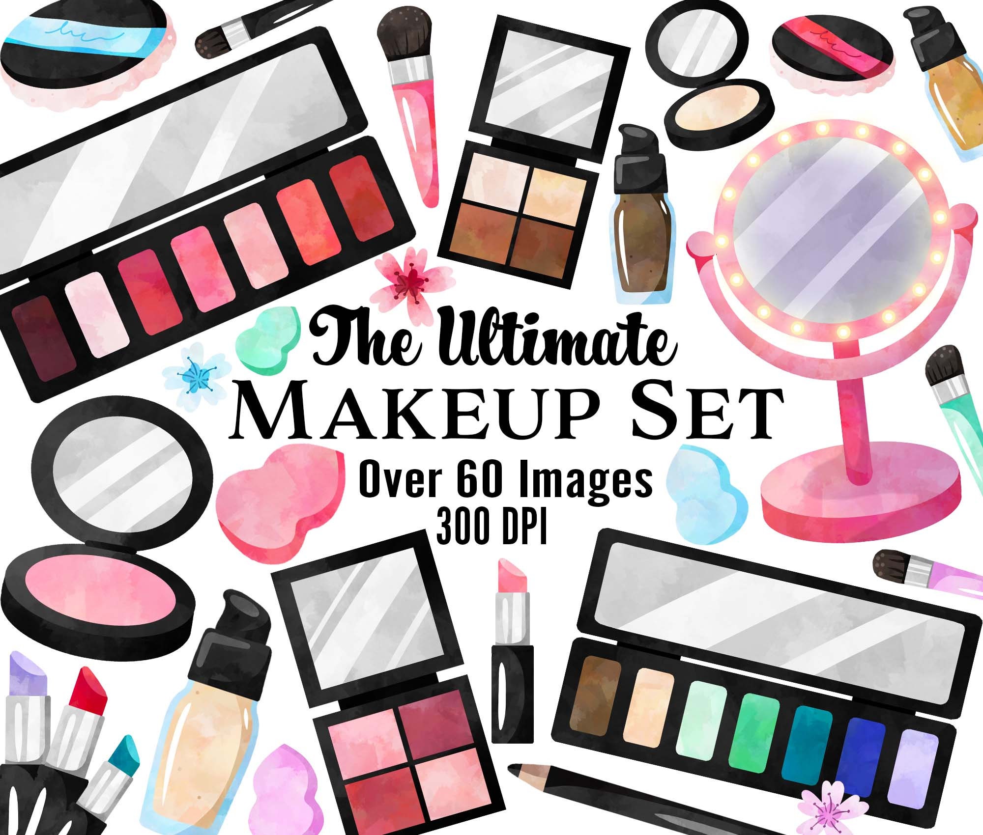 Makeup Compact Clip Art