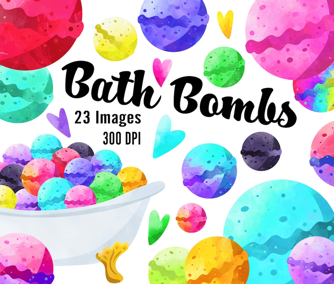 Bath Clipart Soap Clipart Bath Bomb Clipart Bath Bombs Bath Bomb ...