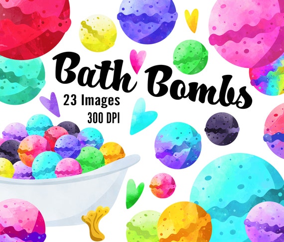Bath Clipart Soap Clipart Bath Bomb Clipart Bath Bombs | Etsy