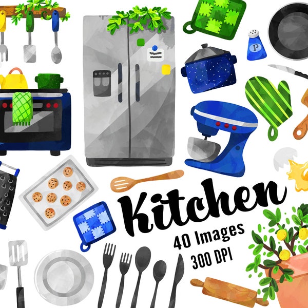 Baking Clip Art - Etsy