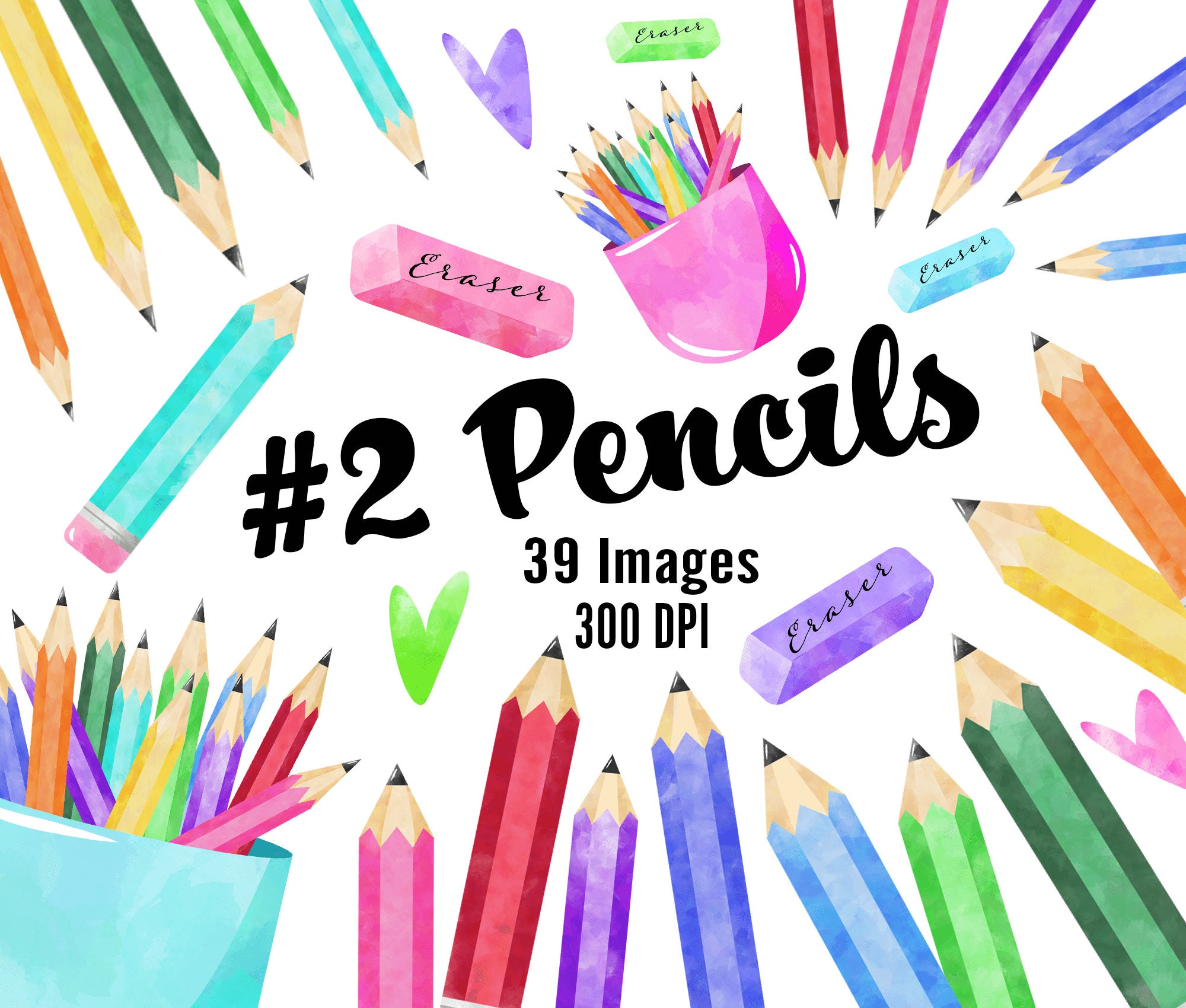 Pencils And Pens Clipart