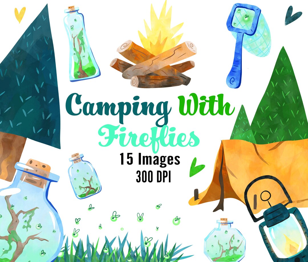 Camping Clipart Camp Clipart Camping PNG Woodland Clipart Camping ...