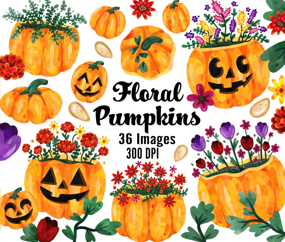 Pumpkin Clipart Fall PNG Autumn Clipart Fall Clipart Halloween Clipart ...