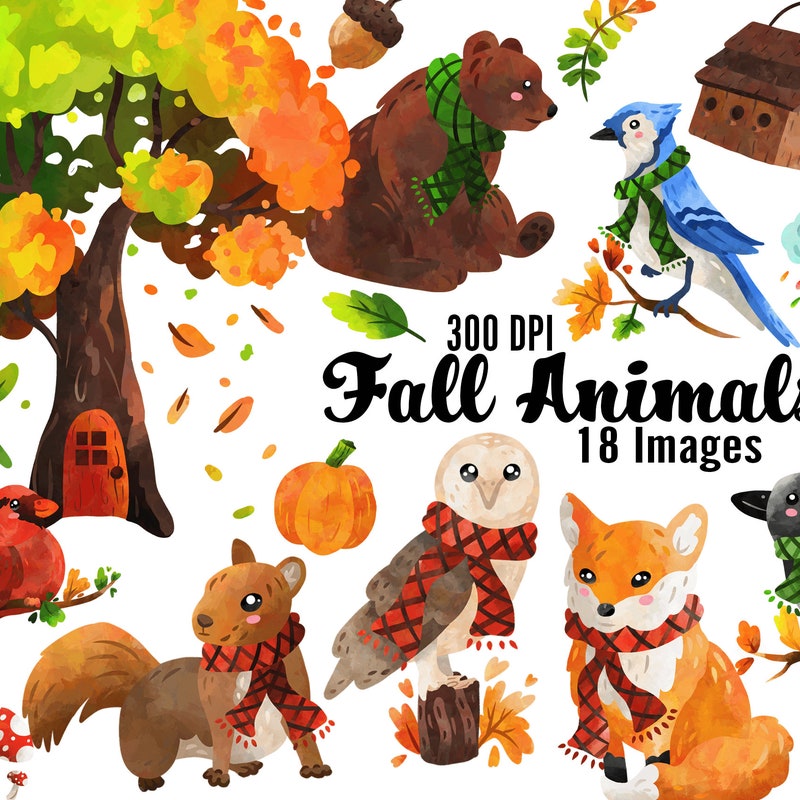 Autumn Woodland - Etsy