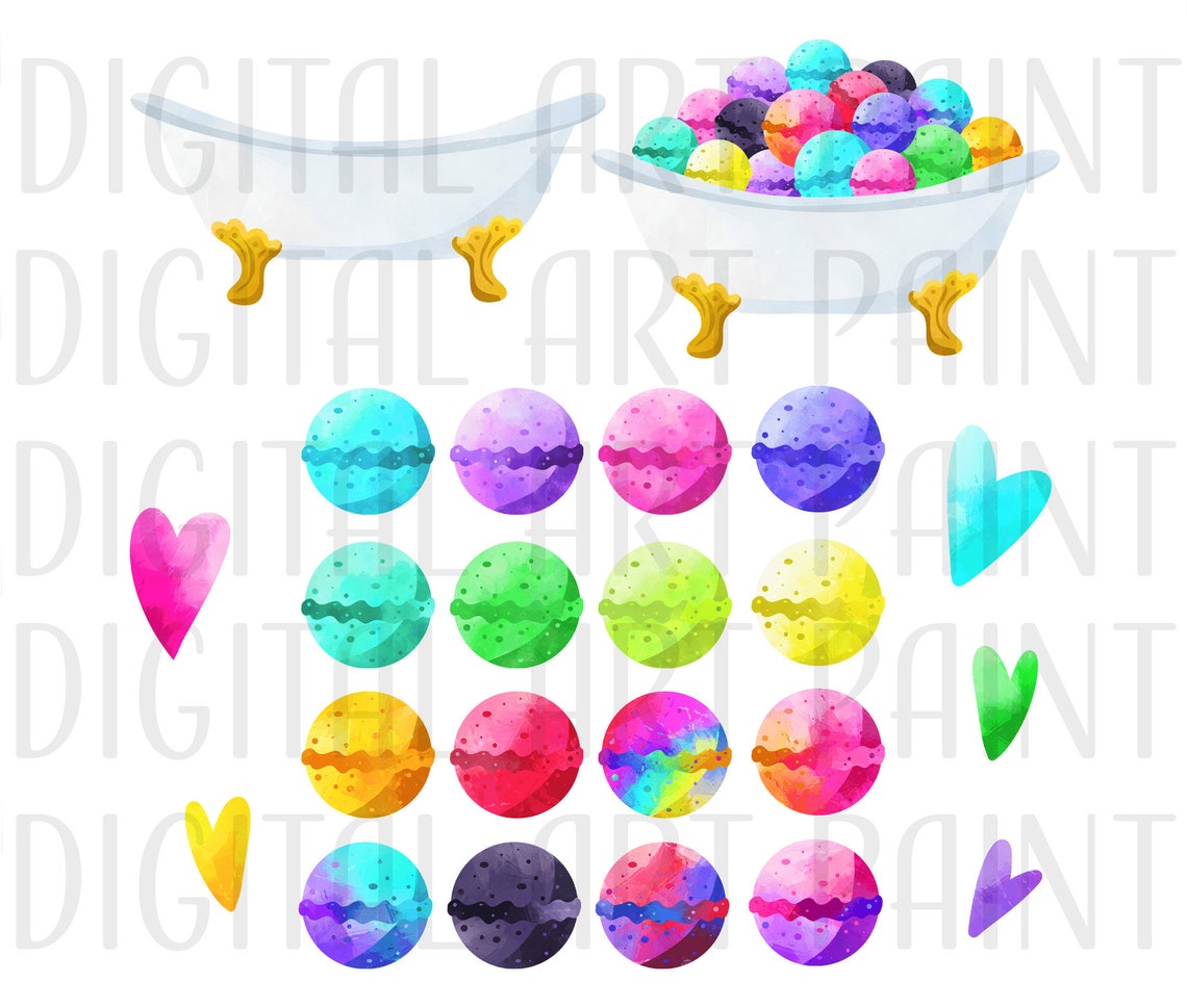Bath Clipart Soap Clipart Bath Bomb Clipart Bath Bombs - Etsy Canada