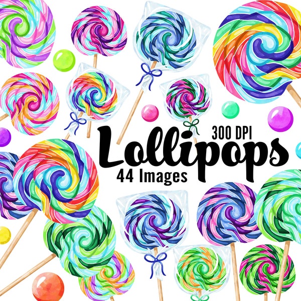 Candy Clipart - Etsy