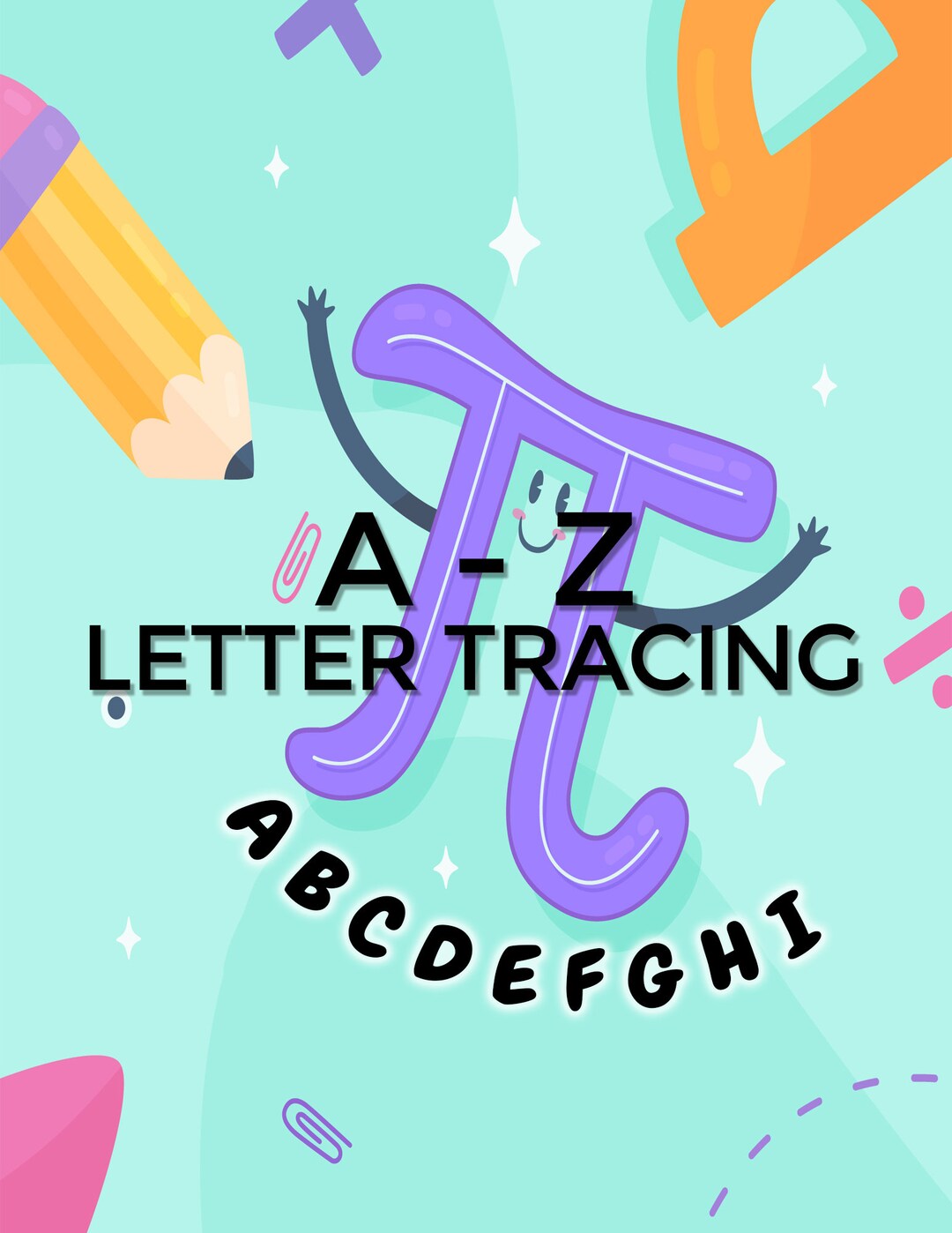 Alphabet Letter Tracing (A-Z) - Etsy