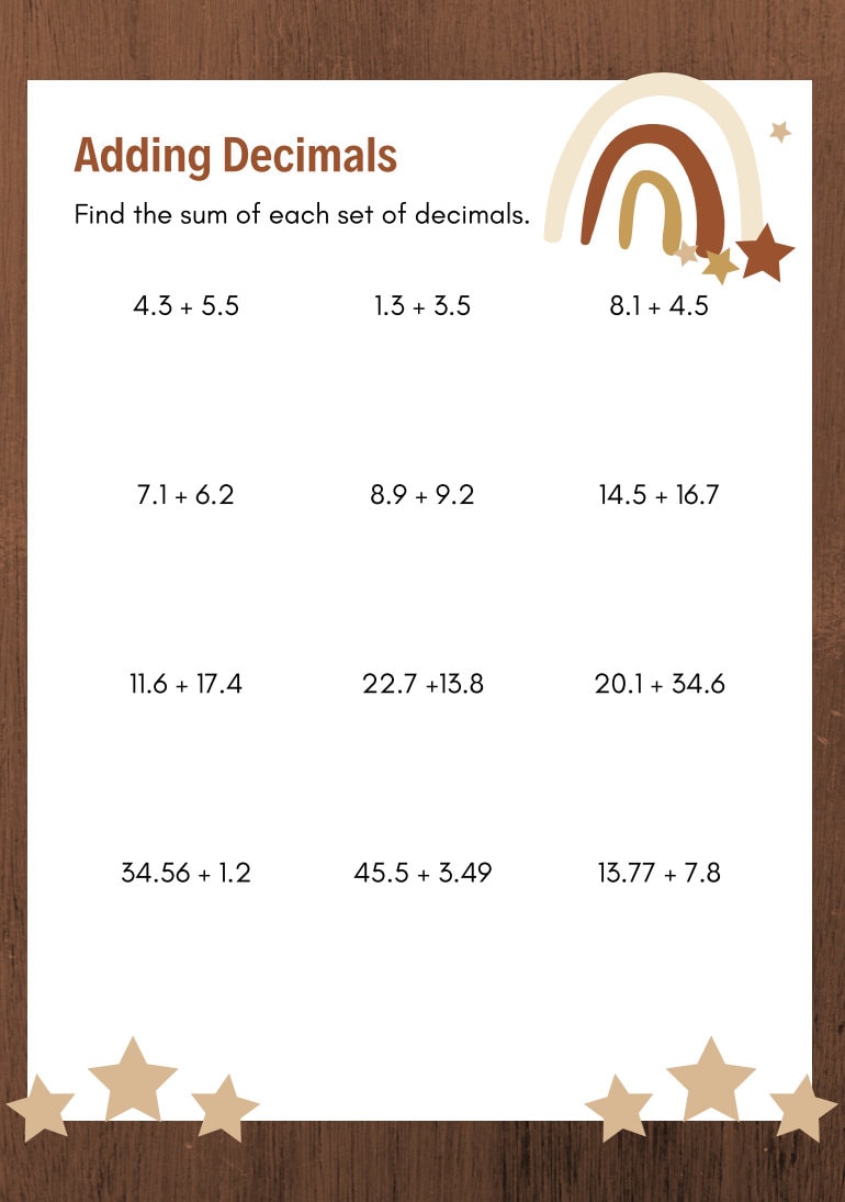 5th Grade Mathematics - Etsy