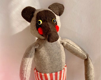 Muscle Teddy Bear - Etsy