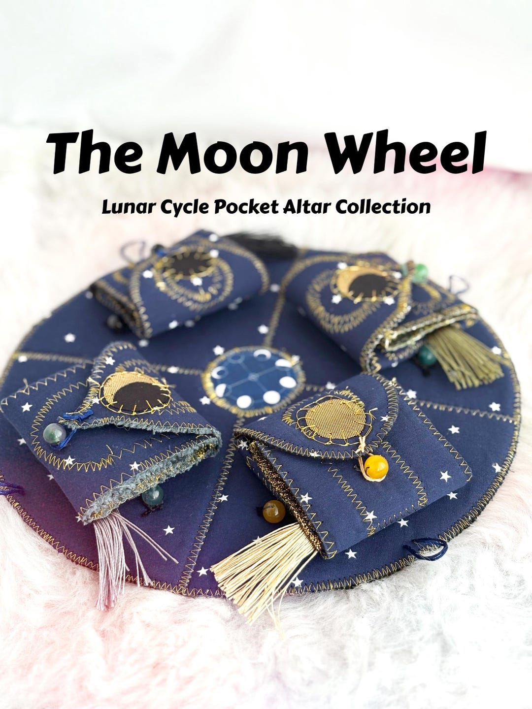 Handmade Moon Wheel Pocket Altar Collection – Witchy Travel Shrine - Etsy