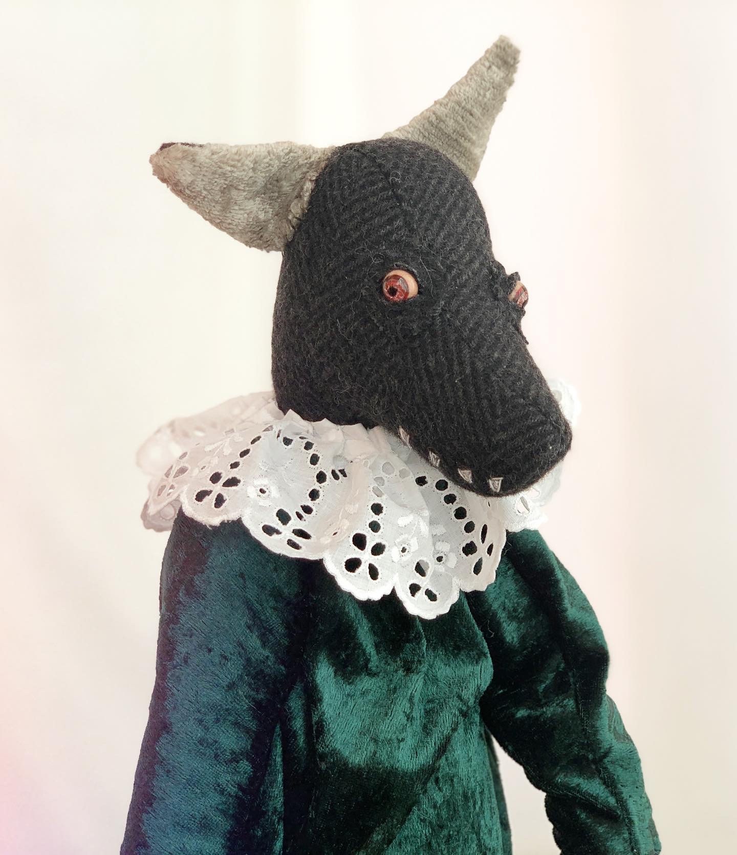 Wolf Doll. Handmade Wolf Artdoll. Werewolf Plushie Wolf. Cute - Etsy