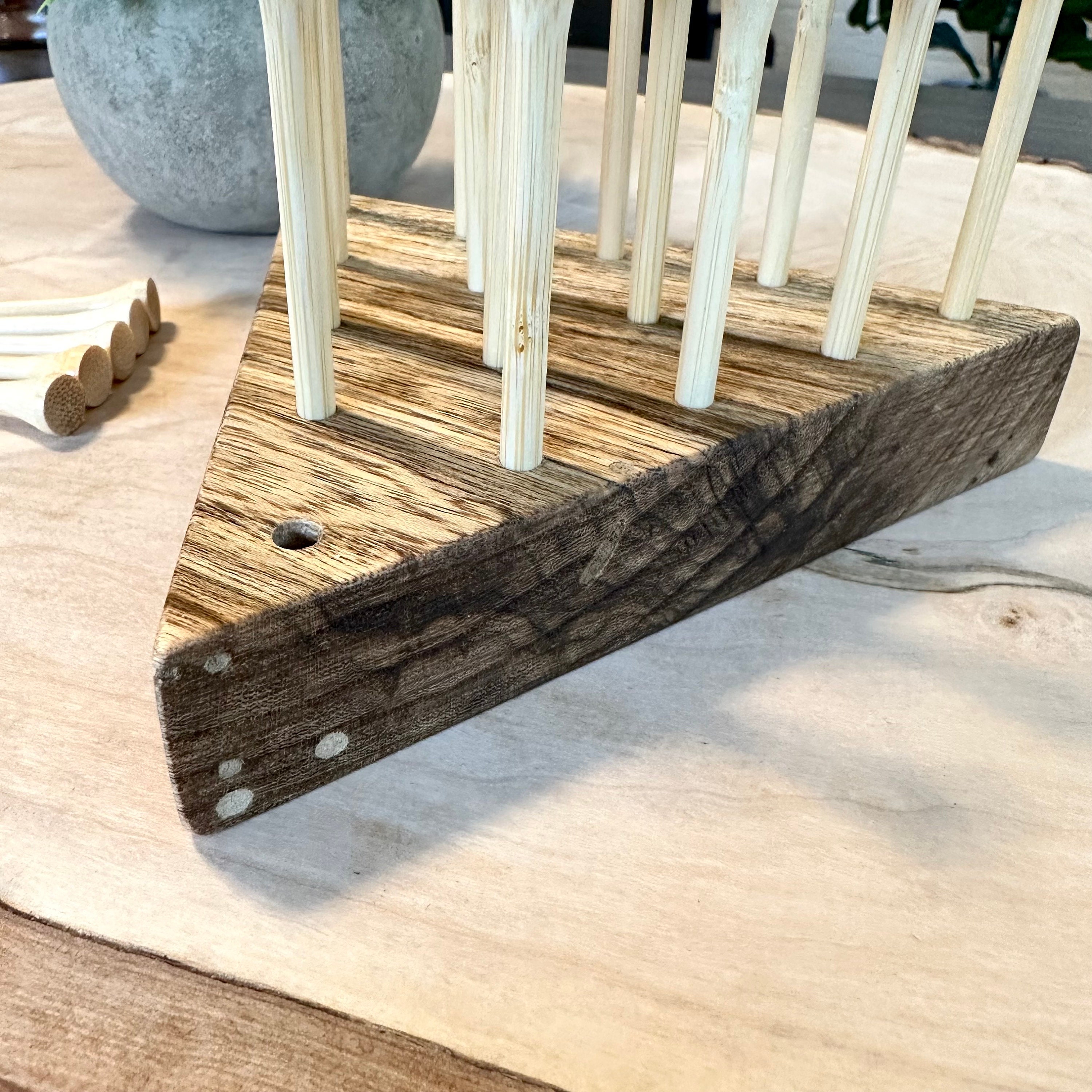 Hackberry Wood Peg Game: Triangle Puzzle Brain Teaser - Etsy