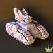 Space Conscripts Tank - 15mm - Wargaming Army/proxy Models - Resin ...