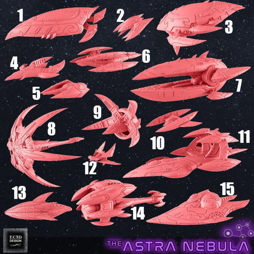KSHELLIK - Starships - Astra Nebula - Micro Ships - Starfinder ...