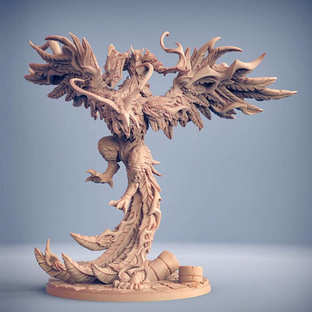 Phoenix - Artisan Guild - Dnd Tabletop Games - Resin Miniature - Etsy