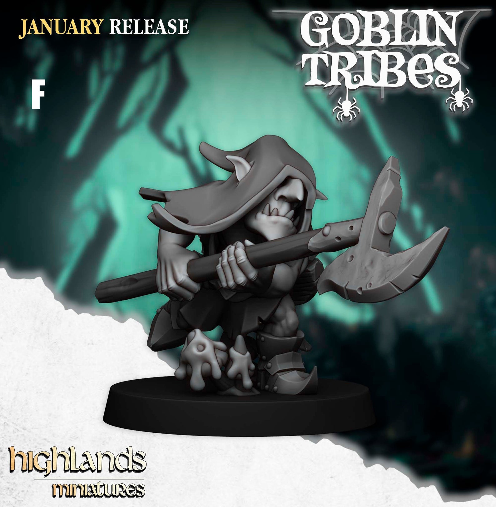 Goblins - Pikemen - Goblin Tribes - 32mm/28mm - Ideal for Tabletop Rpgs ...