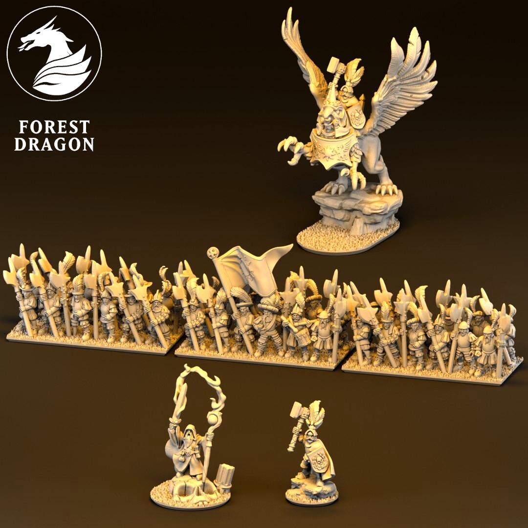 Imperial Humans - Revolution - Detailed Miniatures 10mm - Forest Dragon ...