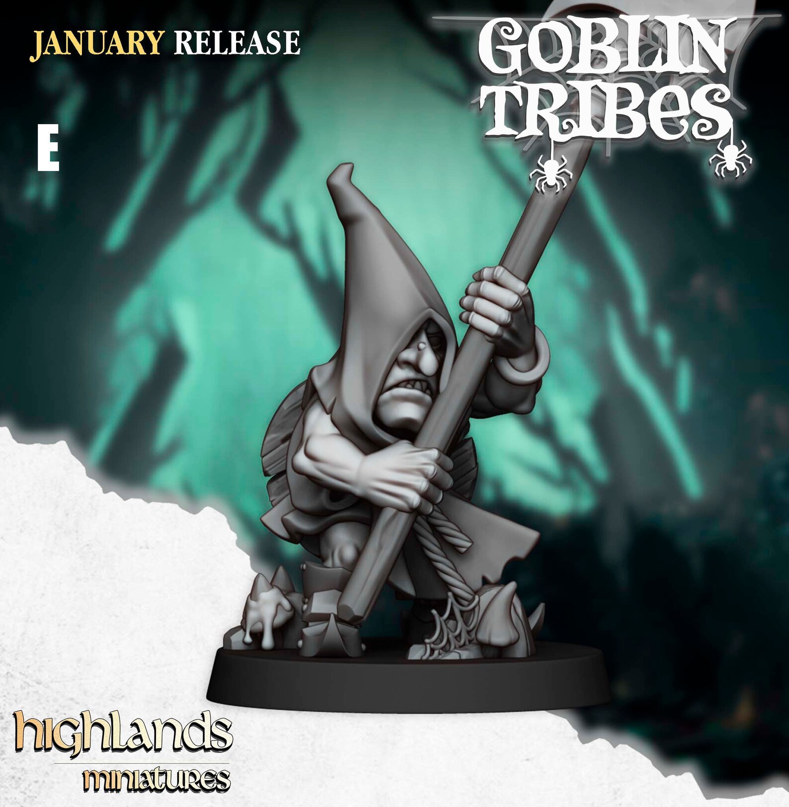 Goblins - Pikemen - Goblin Tribes - 32mm/28mm - Ideal for Tabletop Rpgs ...