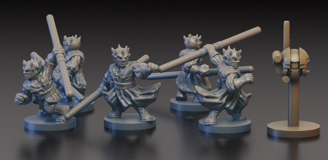 GMO Dark Moloch Set - Tabletop RPG - Wargaming - 6mm - Sifi - Resin ...