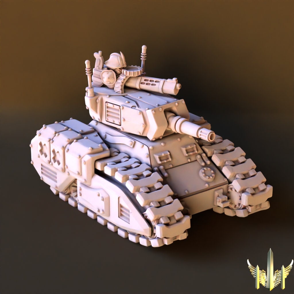Space Conscripts Tank - 15mm - Wargaming Army/proxy Models - Resin ...
