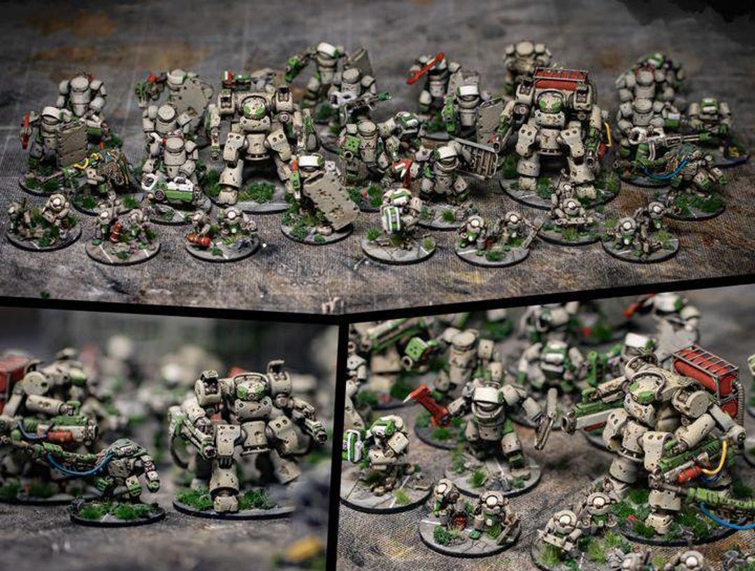 The Reclaimed Army Bundles - 6mm - Epic - Resin Miniatures - Full ...
