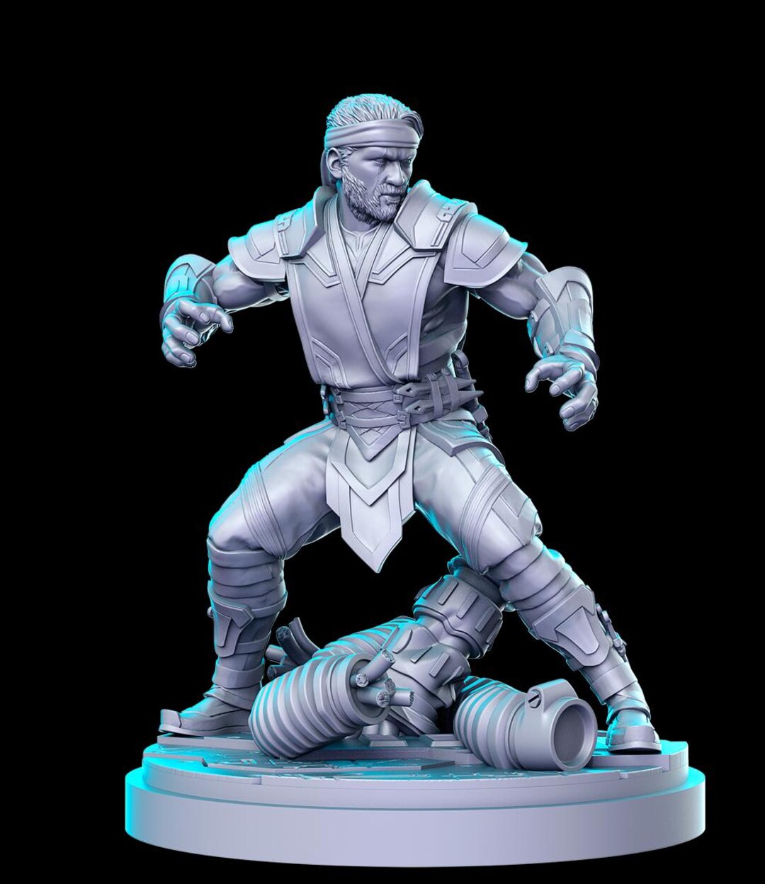 Maskless Subzero RN Estudio Dnd Tabletop Games Resin Miniature - Etsy