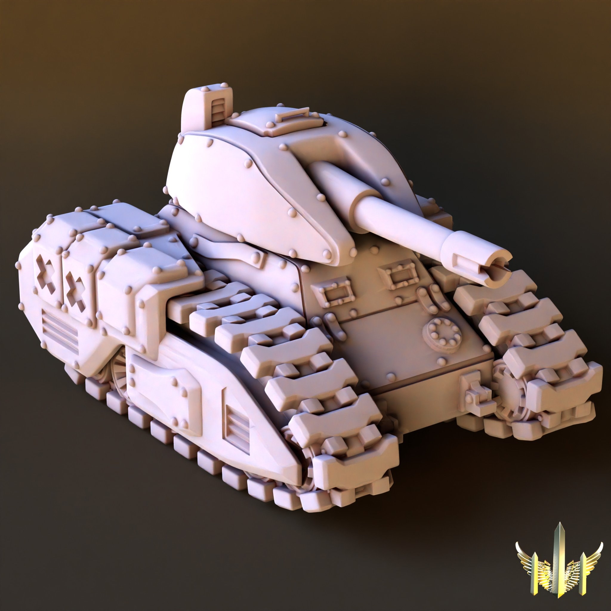 Space Conscripts Tank - 15mm - Wargaming Army/proxy Models - Resin ...