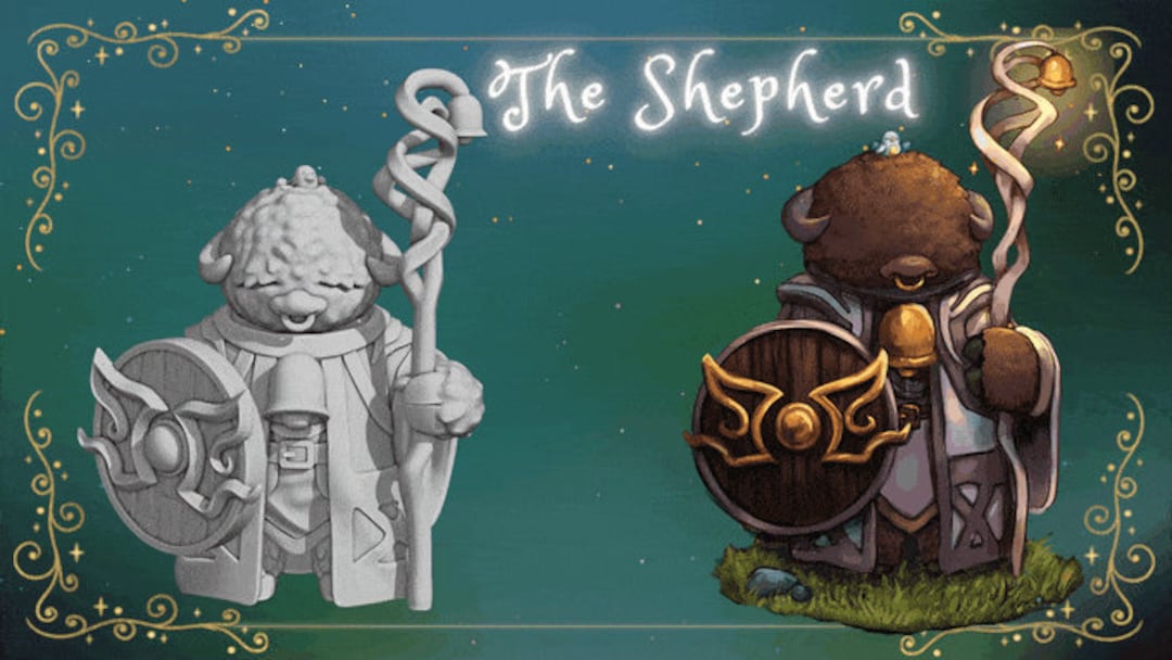 The Shepherd - Tabletoprpg Characters - Animals - Dnd Tabletop Games ...