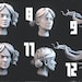 Alternative Female Heads 28mm Wargaming Resin Models Fine Detail - Etsy