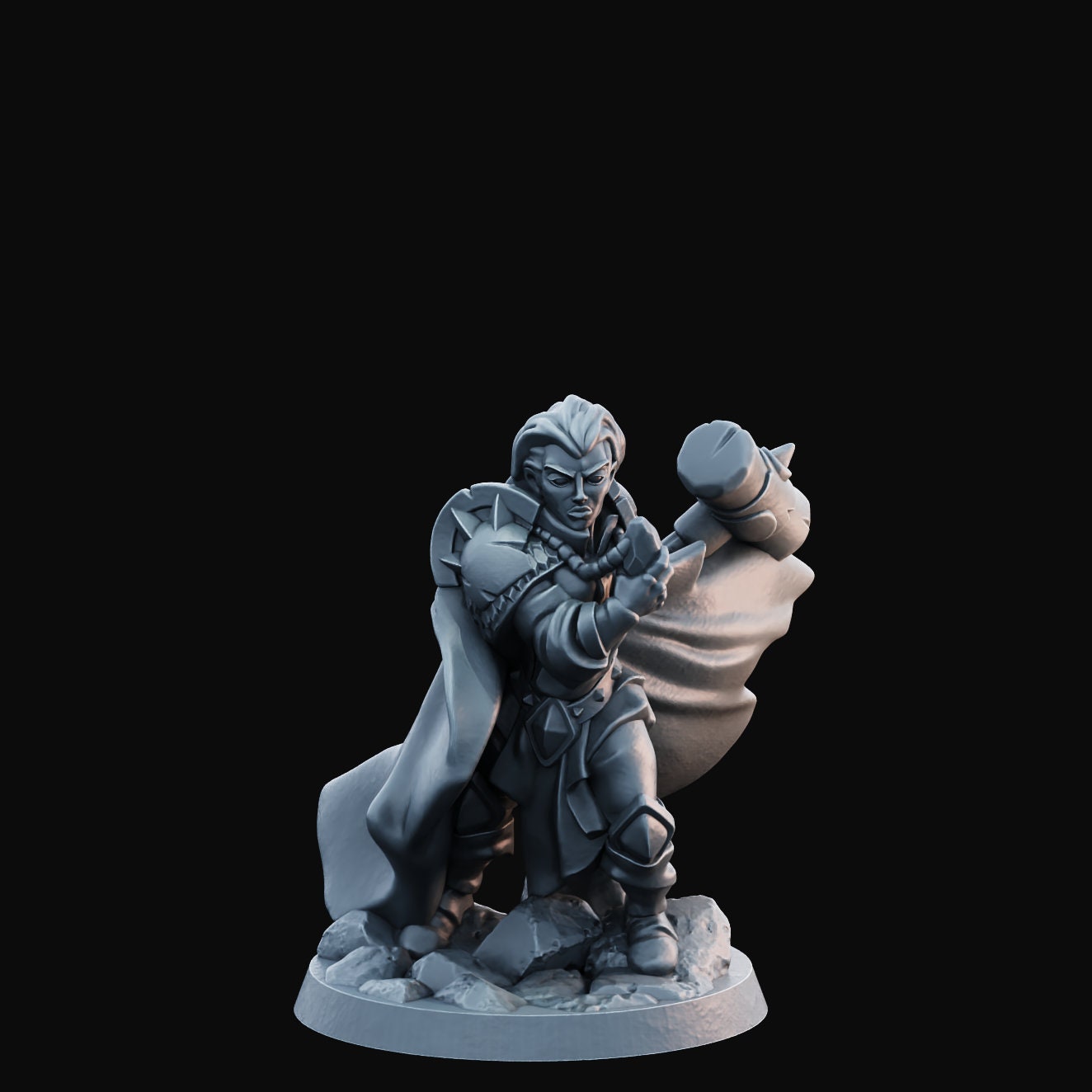 Cleric Female Arbiter Miniatures Dungeons & Dragons Ready - Etsy UK