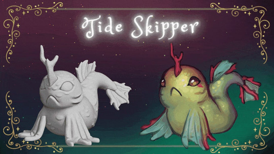 Skipper - Tabletoprpg Characters - Animals - Dnd Tabletop Games - Resin ...