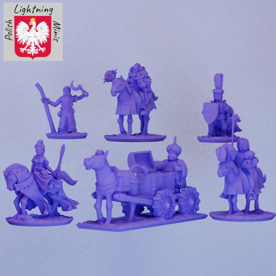 Mercenary Army - Characters Pack - 10mm - Revolution - Detailed ...