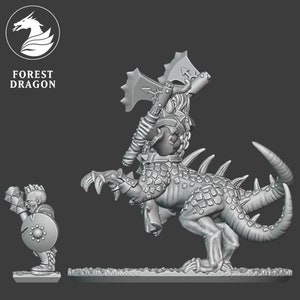 Despoilers - Dragon Ogres - 10mm Detailed Miniatures Oldhammer ...