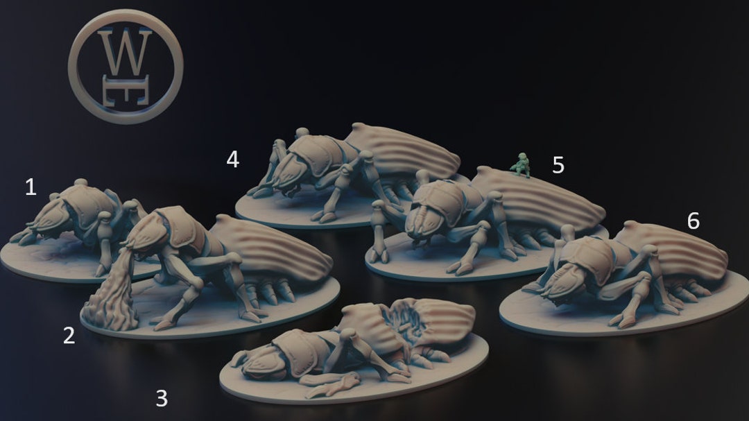 Voidship Troopers - Tanker Bugs - Tabletop RPG - Wargaming - 6mm - Sifi ...