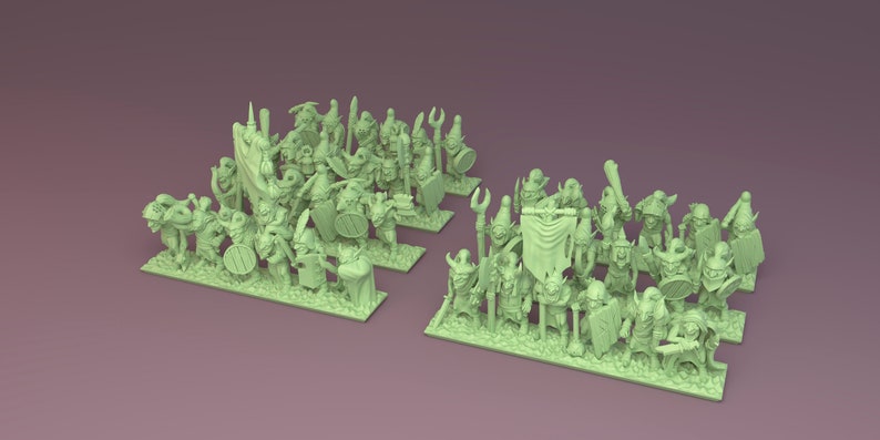Orcs - Goblins - Revolution - Detailed Miniatures - Etsy UK
