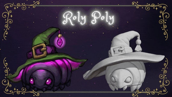 Roly Poly Tabletoprpg Characters Animals Dnd Tabletop - Etsy
