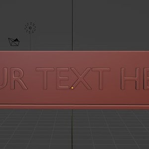 Nameplates for Your Models (square Edition) - Choose Your Style and ...