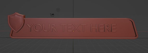 Nameplates for Your Models square Edition Choose Your - Etsy