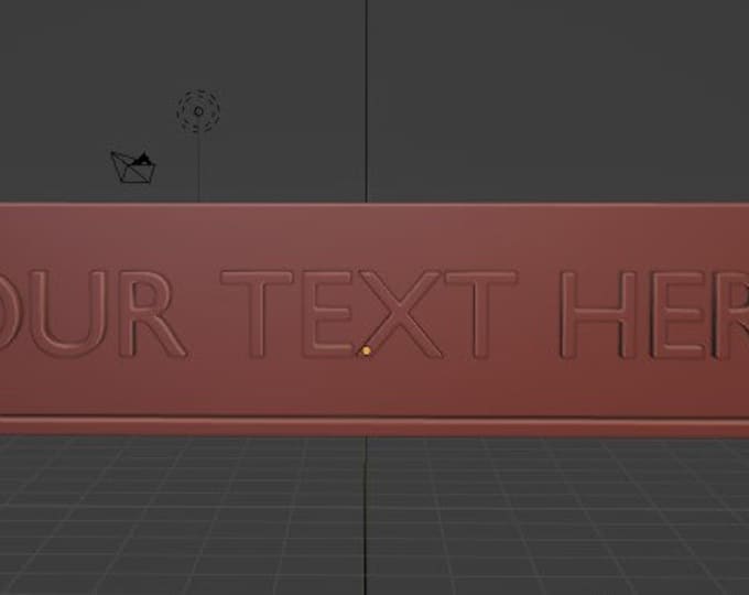 Nameplates for Your Models square Edition Choose Your Style and ...