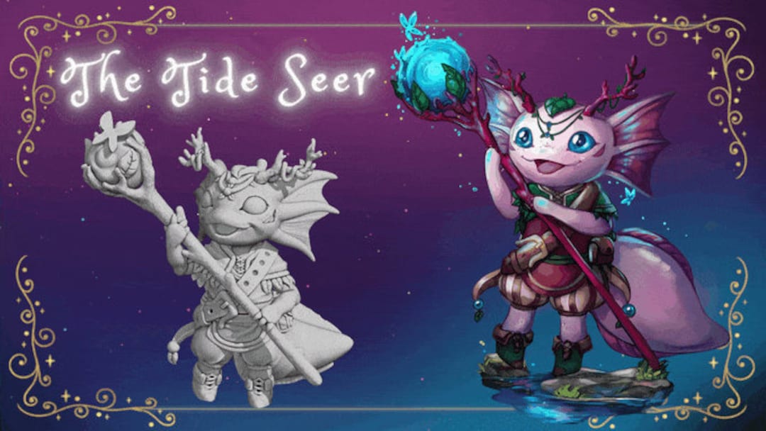 The Tide Seer - Tabletoprpg Characters - Animals - Dnd Tabletop Games ...
