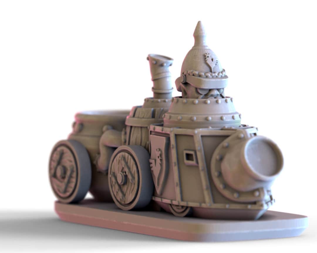 Halflings - Soup Tank - 10mm Detailed Miniatures Oldhammer Warmaster ...